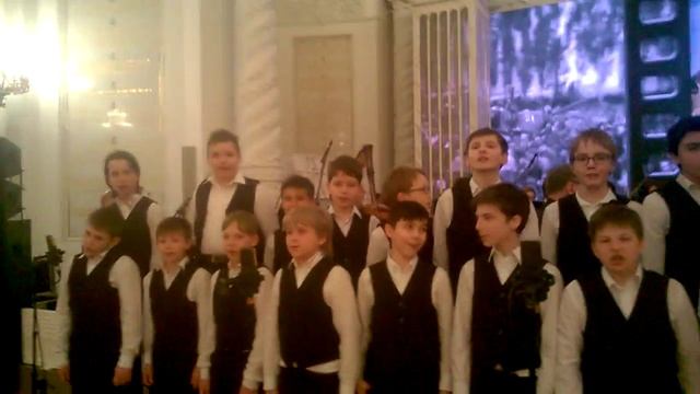 "Пора в путь-дорогу", репетиция, Кремль, Георгиевский зал, 9 мая, 2017г.