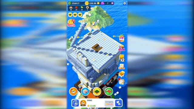 Tower Craft 3D - Idle Block Building Game part 4