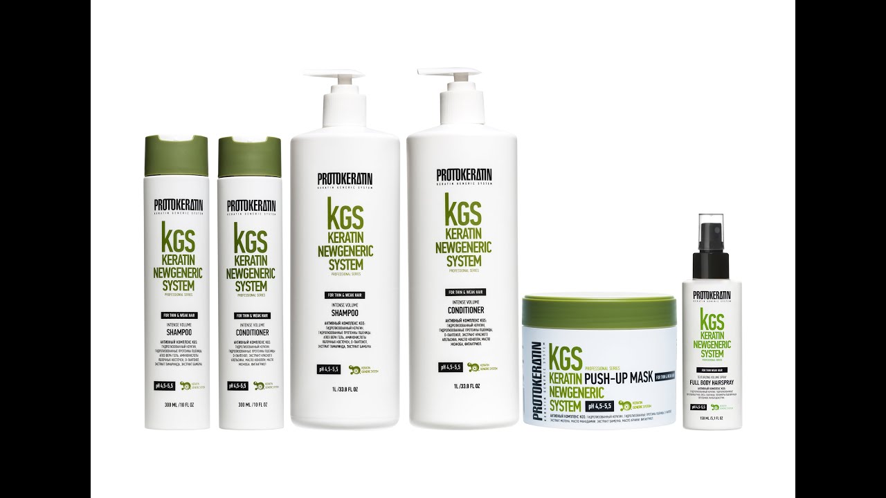 О линии PROROKERATIN для объема волос