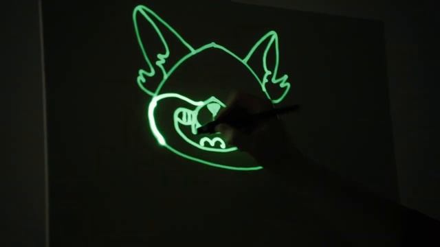 Рисуем светом Мэй Ли из мульта  "Я Краснею"