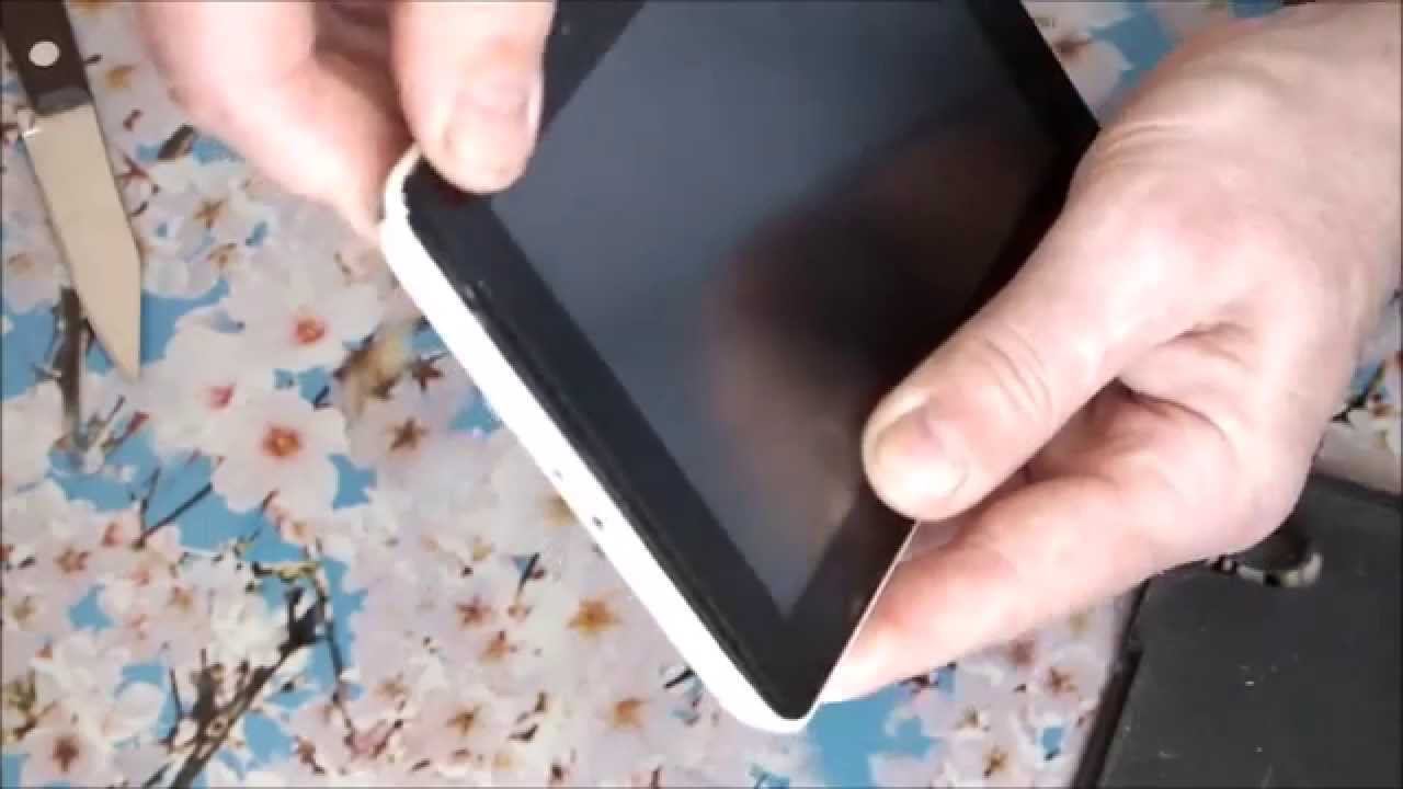 Huawei MediaPad 7 Lite - неполная разборка планшета