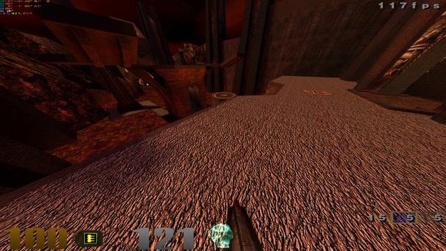 Quake 3 arena 4k, сложность крутой, прохождение DM15