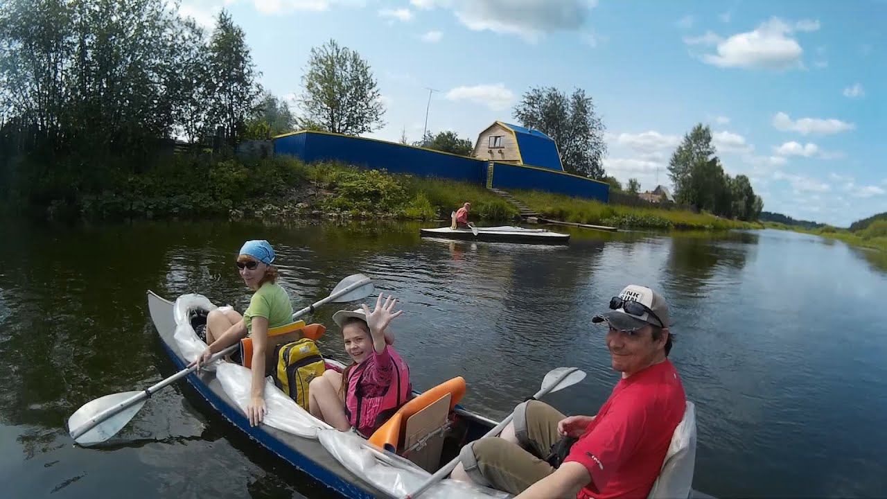 Сплав по реке Чусовой в июле 2016 года. Lounge Music. Видовой фильм.