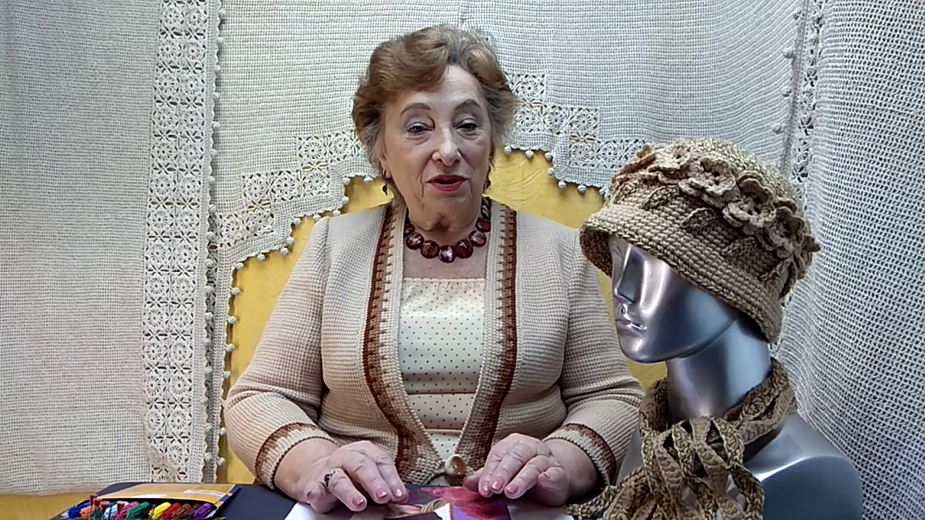 Шляпка "Джем". Мастер-класс по вязанию крючком от О. С. Литвиной