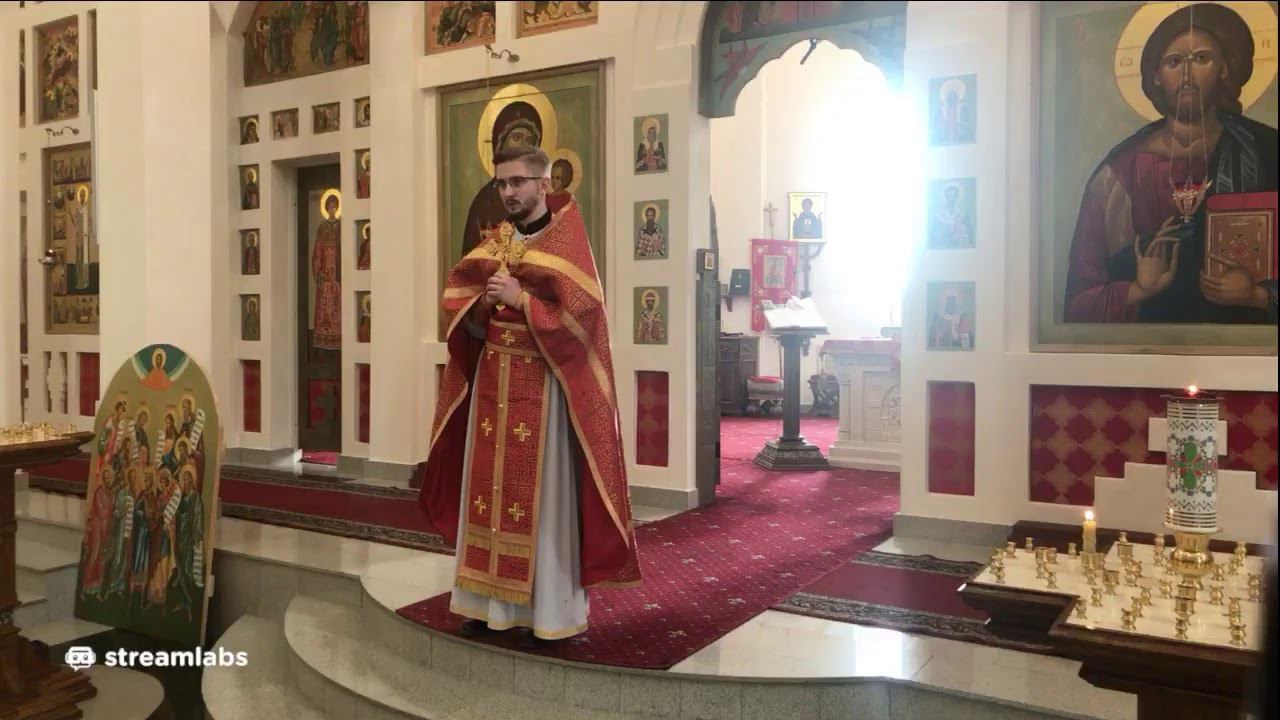 Божественная Литургия.Память Великомученника Георгия Победоносца.