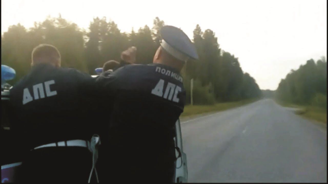 Задержание пьяного водителя в пгт. Берёзово