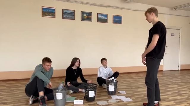 Сортировка мусора Окунева Валерия Клин ГБПОУ МО Колледж Подмосковье  2 курс 17л