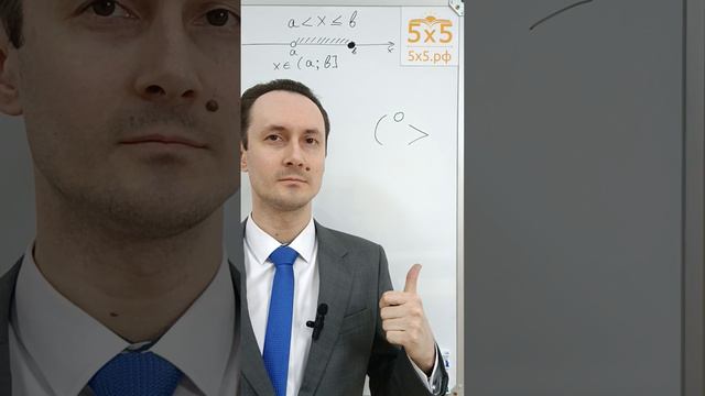 Как запомнить какие точки ставить в неравенствах 2