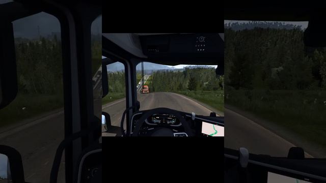 #ETS2  - Занесло немножко - Shorts