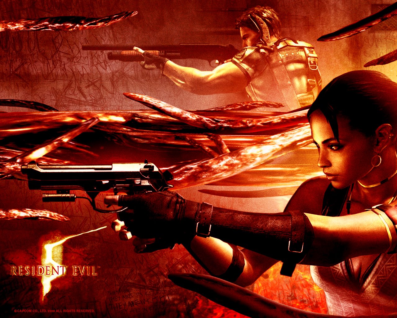 Resident Evil 5 Наёмники Chris (S.T.A.R.S.) / Sheva (Tribal) Village Комбо 151❗
