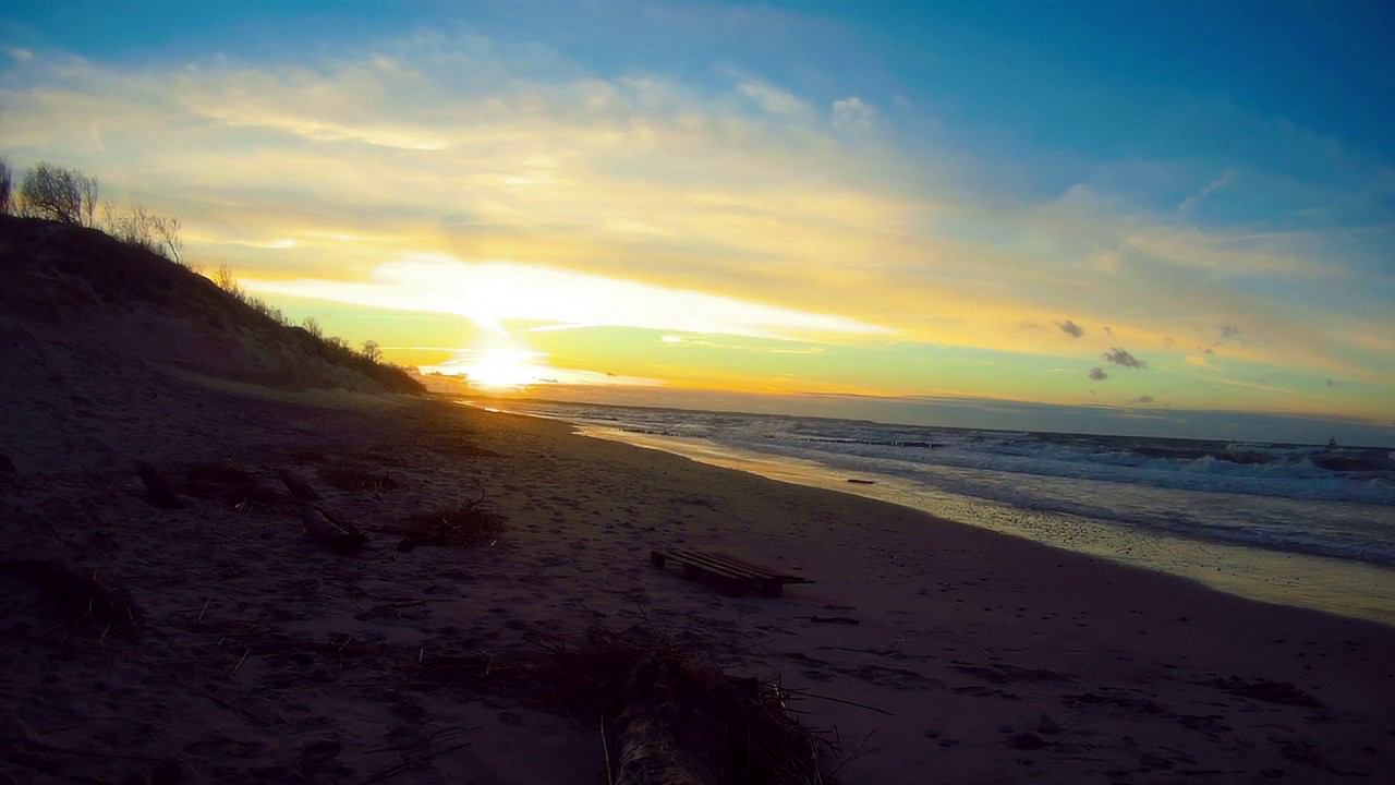 Закат | Балтийское море | Зеленоградск