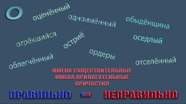 Выберем правильную форму. Проблемные имена существительные, имена прилагательные и причастия на "О".
