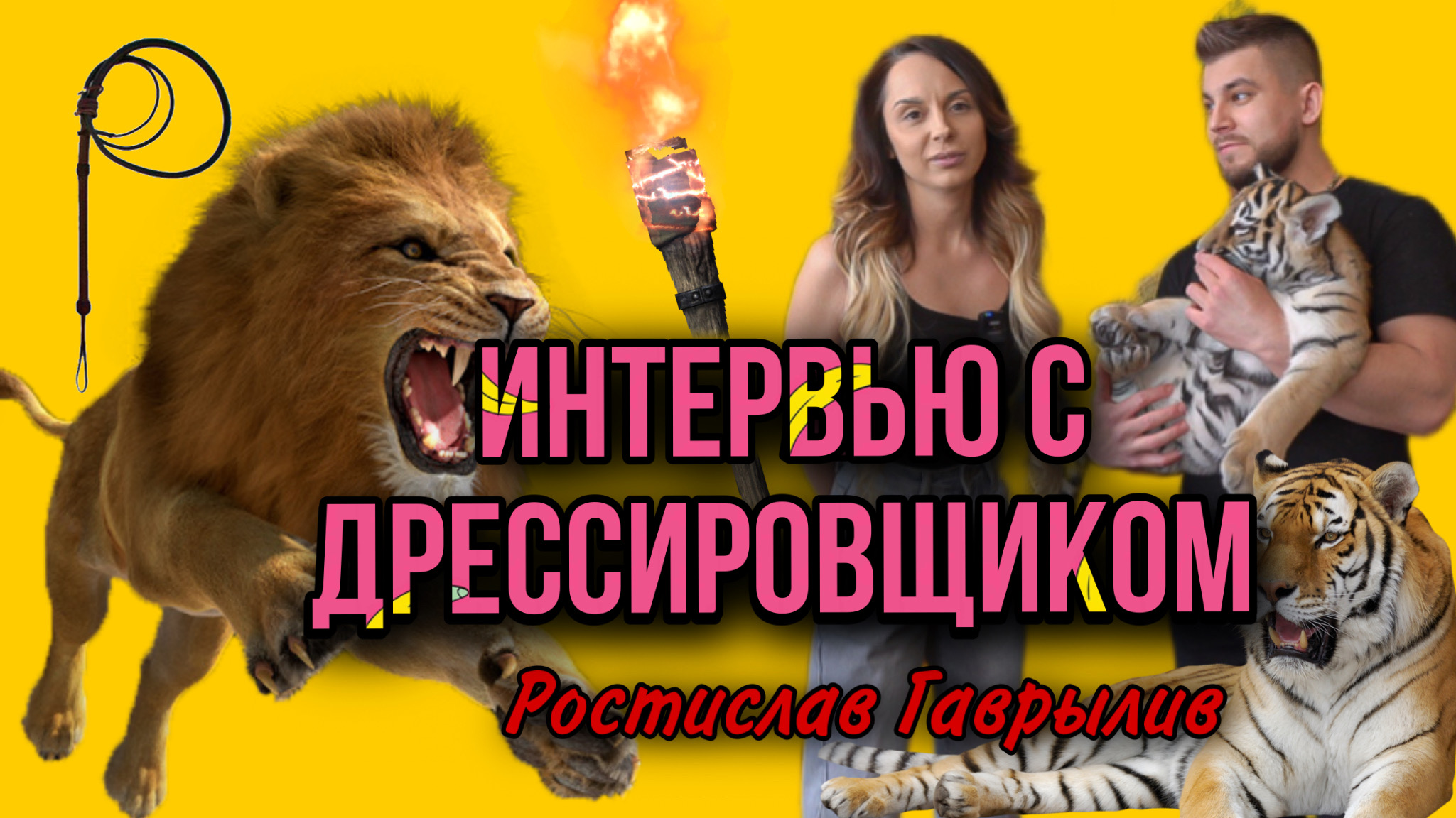 ИНТЕРВЬЮ С ДРЕССИРОВЩИКОМ ХИЩНИКОВ. РОСТИСЛАВ ГАВРЫЛИВ /Посиделкиуанжелки/цирк/дрессировщик/Шувалова