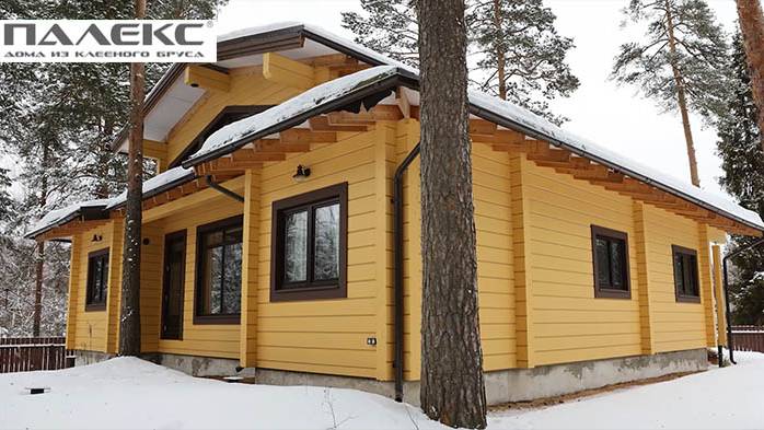 Система отопления в доме из бруса Палекс