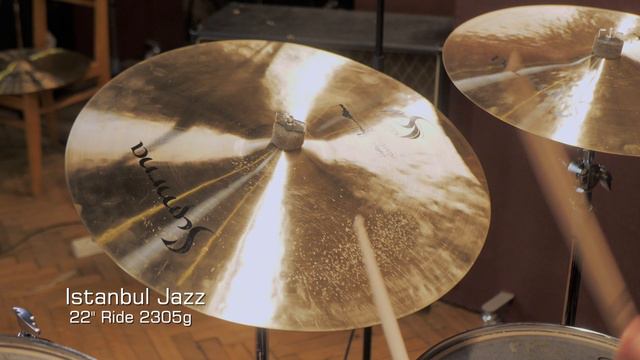 Symrna - Istanbul Jazz 22" ride, 2305g