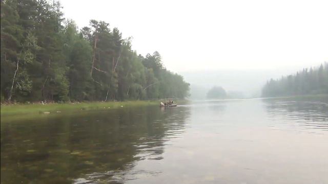 14 серия Ловля рыбы Ленок на Спиннинг на Мыша, Федорович Отплываем на сплав Лендаха изба