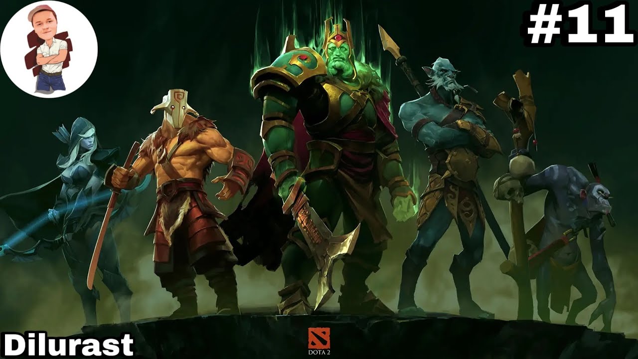 Dota 2 #11 ПРОХОЖДЕНИЕ! ВИДЕОИГРА ОНЛАЙН! GAMEPLAY! ИГРОВОЙ КАНАЛ Dilurast