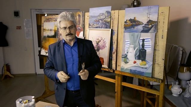 Масляная живопись. Кисти.