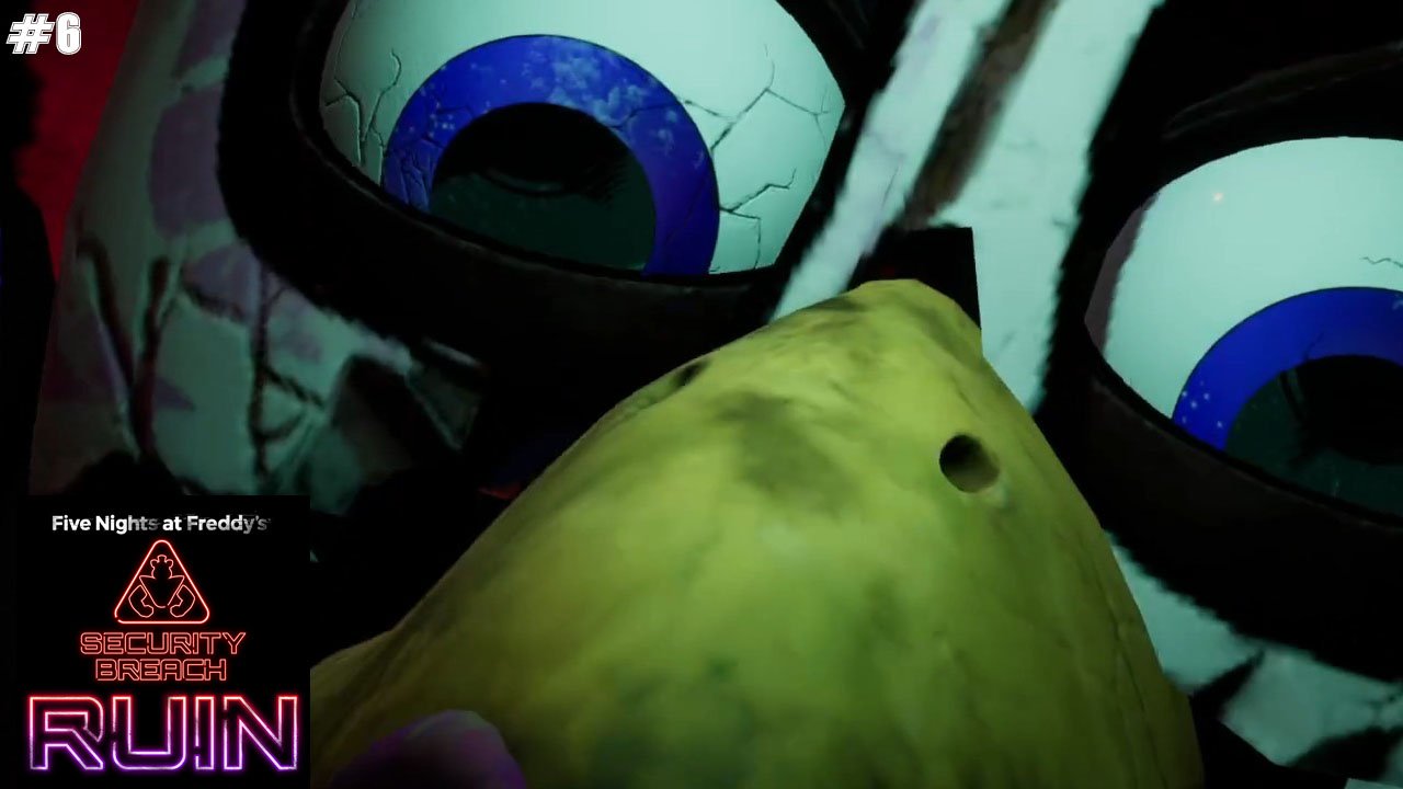 Клюв Чики ★ Five Nights at Freddys Security Breach #6