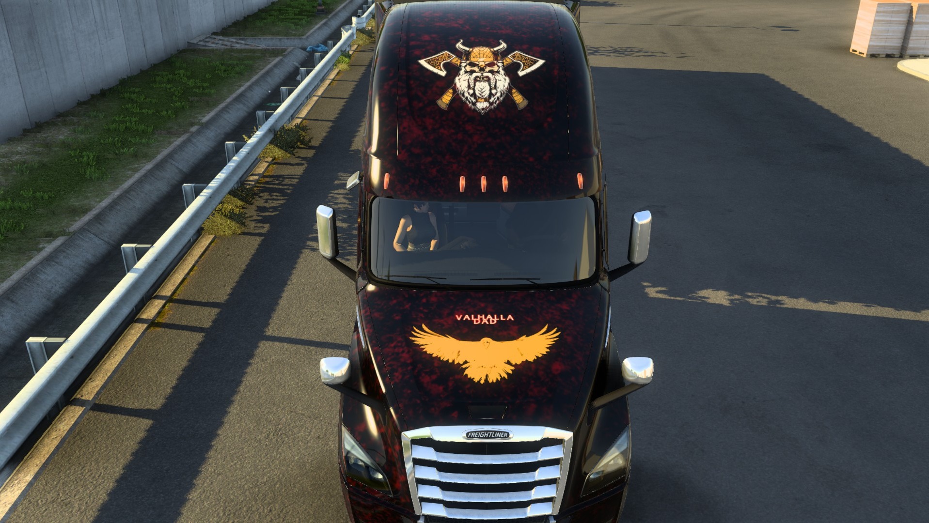 стрим "American Truck Simulator" на канале "Монитор ТВ"