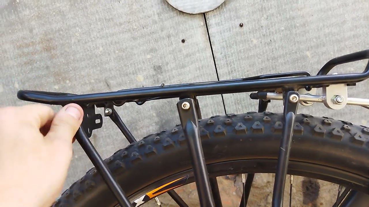 Обзор велосипедного багажника.