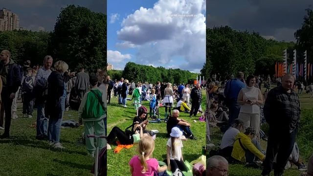 Фестиваль воздушных змеев в Москве