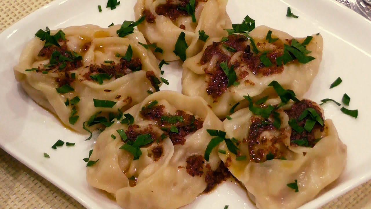 Манты с тыквой без мантоварки!