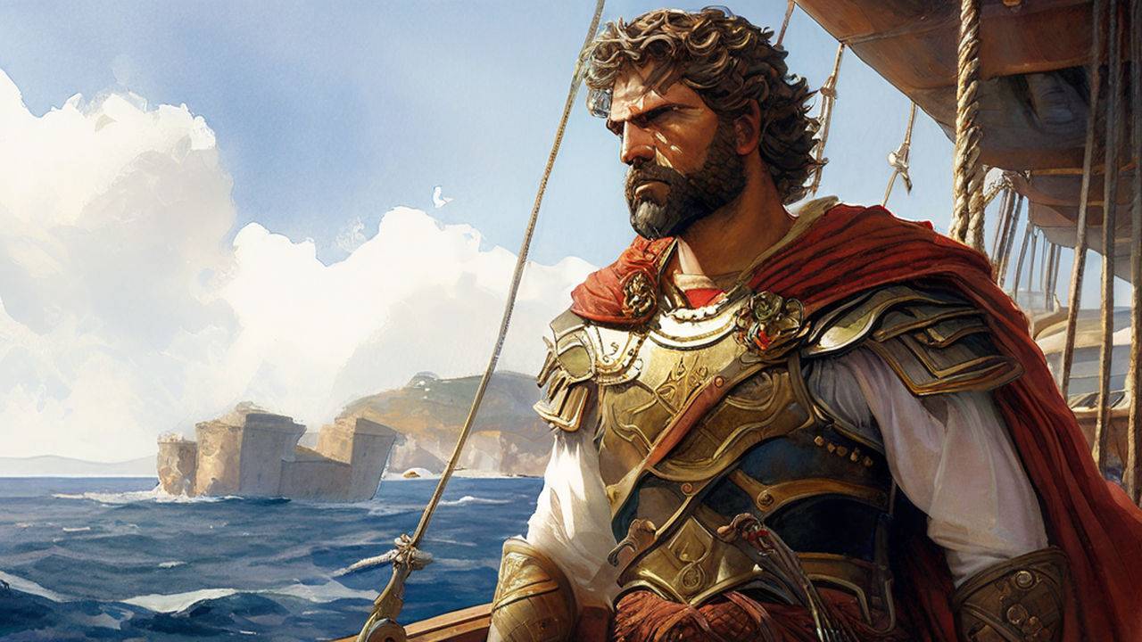 Путешествие Одиссея - рок баллада мифы древней Греции | «Легенды в металле» от @neuroart_dm