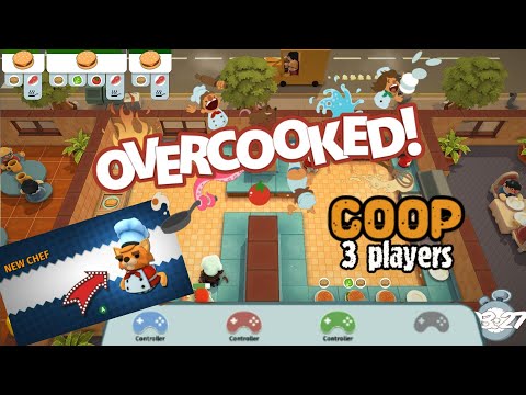 Overcooked cовместное прохождение #1 (Белка, Monster и Алеша).mp4
