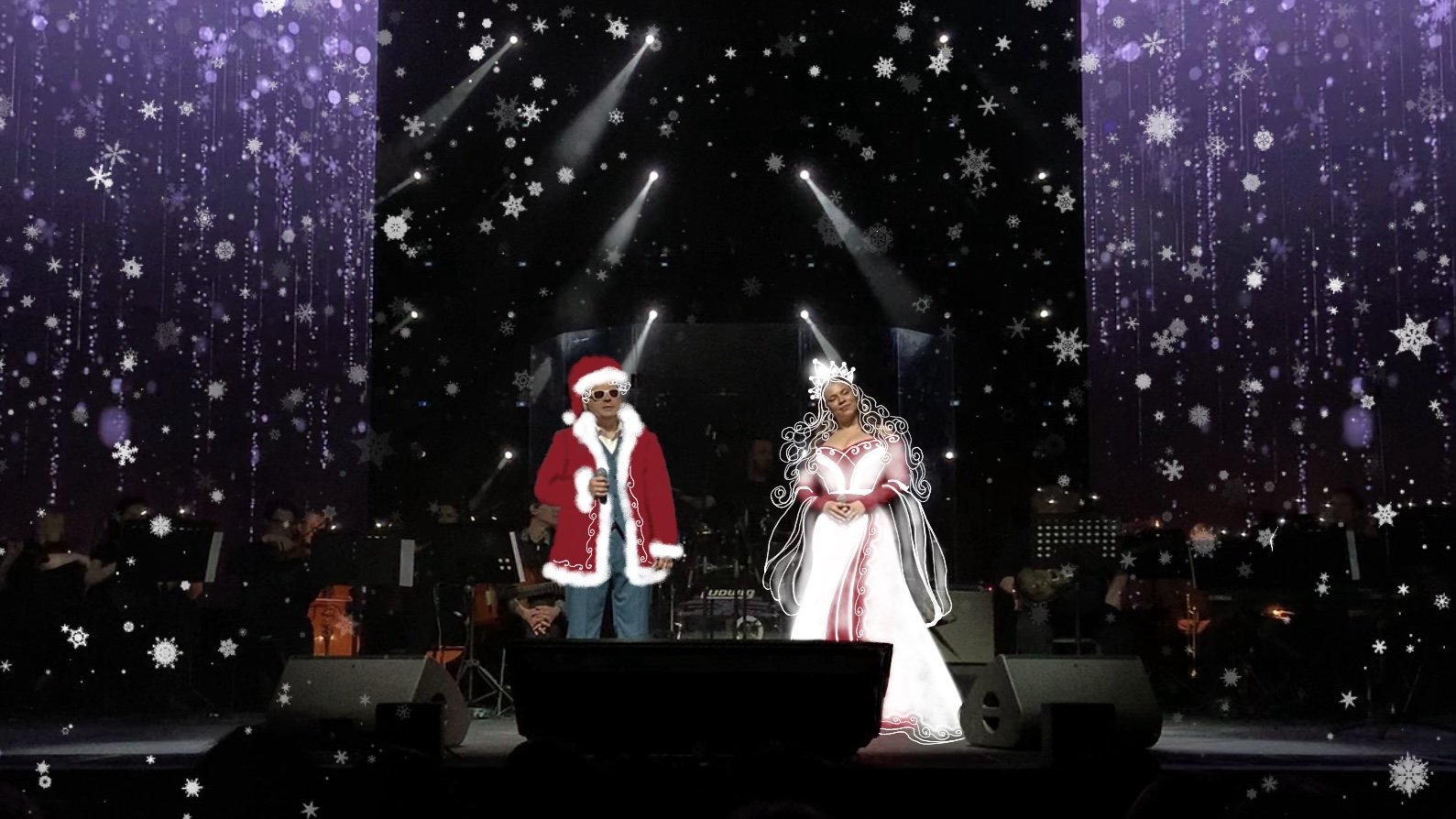 Самая предновогодняя песня - Михаил Озеров и Софья Онопченко