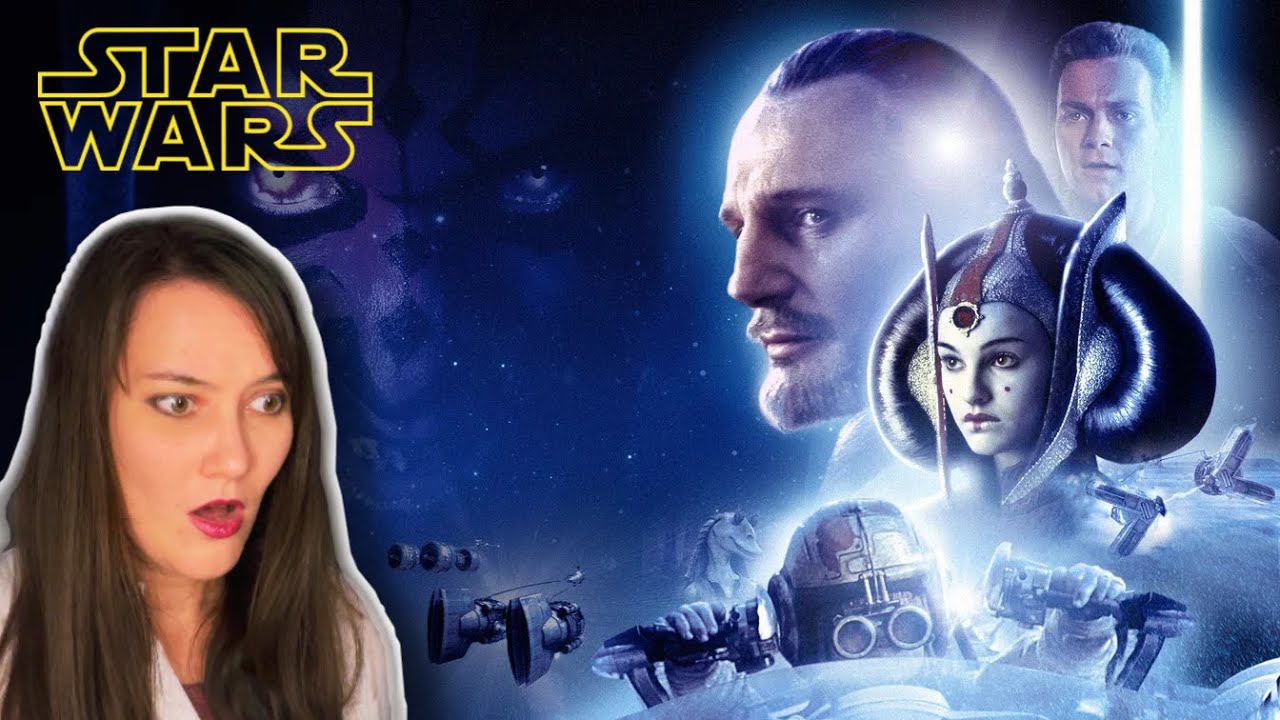 Первый раз смотрю Звёздные войны Эпизод 1