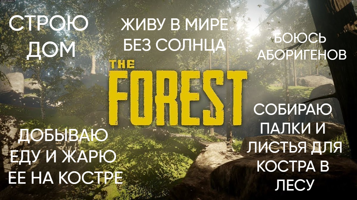 ПАДАЕТ САМОЛЕТ, МОЕГО РЕБЕНКА ЗАБРАЛ АБОРИГЕН, Я СТРОЮ ДОМ В МИРЕ БЕЗ СОЛНЦА ► The Forest