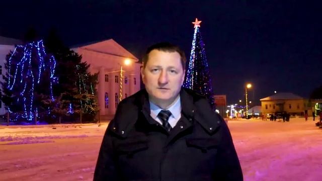 Поздравление главы Марксовского района с наступающим Новым годом и Рождеством Христовым - 2023