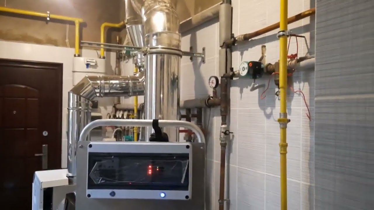 Гидропневматическая промывка напольных котлов FERROLI