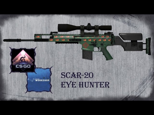 SCAR-20 | Eye hunter #CSGOdreams