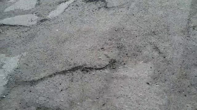 Дорога, улица Тихая. Калининград, 01.04.2022.