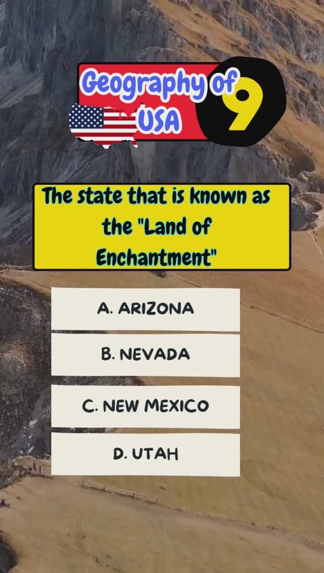 Wow Trivia. USA Geography 9. shorts