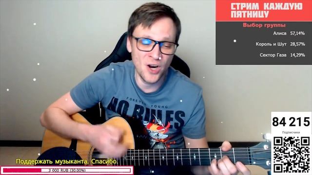 Найк Борзов – Последняя песня 🎸 кавер на гитаре и аккорды