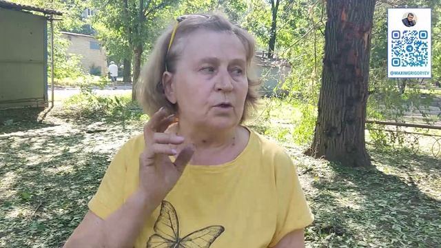 Донецк: место обстрела (Киевский проспект, 7а и 5а)