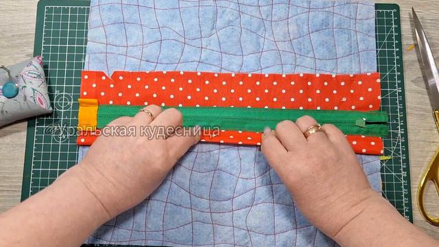 Как сшить из мелких лоскутов сумку. Текстильная пицца своими руками. Стежка для начинающих. МК видео