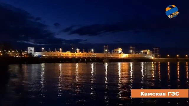 Праздничная подсветка энергообъектов РусГидро 9 мая 2021 года