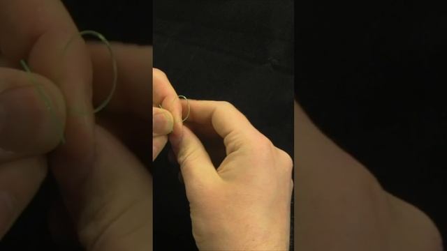 Как связать петлю. Петля восьмёрка.