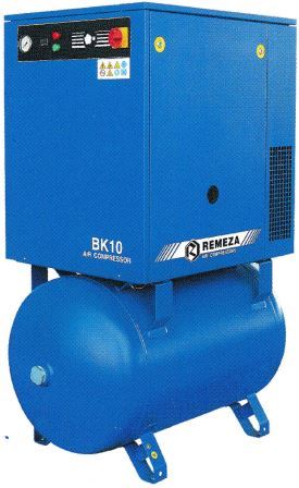 Компрессор винтовой Ремеза ВК 10. Screw compressor Remeza VK