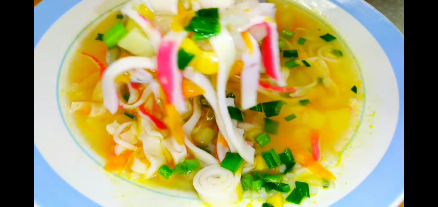 Шикарное блюдо из крабовых палочек