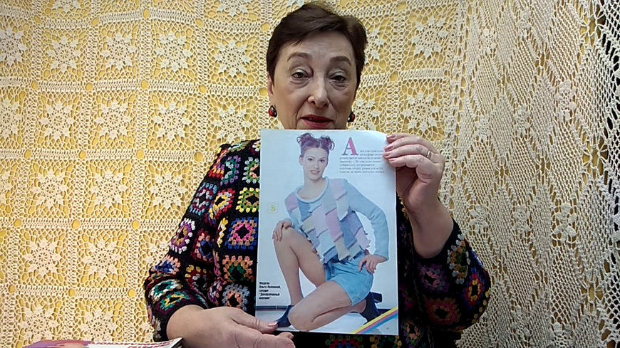 Кофточка "Арлекино". Мастер-класс по вязанию крючком от О. С. Литвиной.