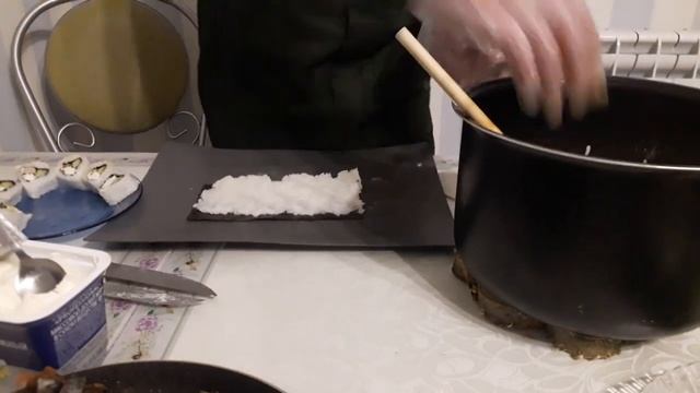 Как приготовить императорские суши.
