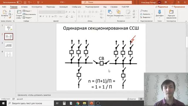 018. Схема распределительных устройств (РУ) 1СШ