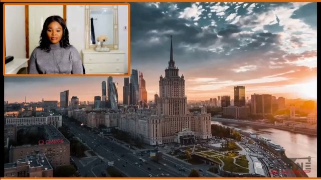Американка мечтает увидеть Москву | Реакция | Русский перевод