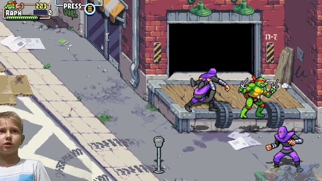 Прохождение игры Черепашки ниндзя: Месть Шредера