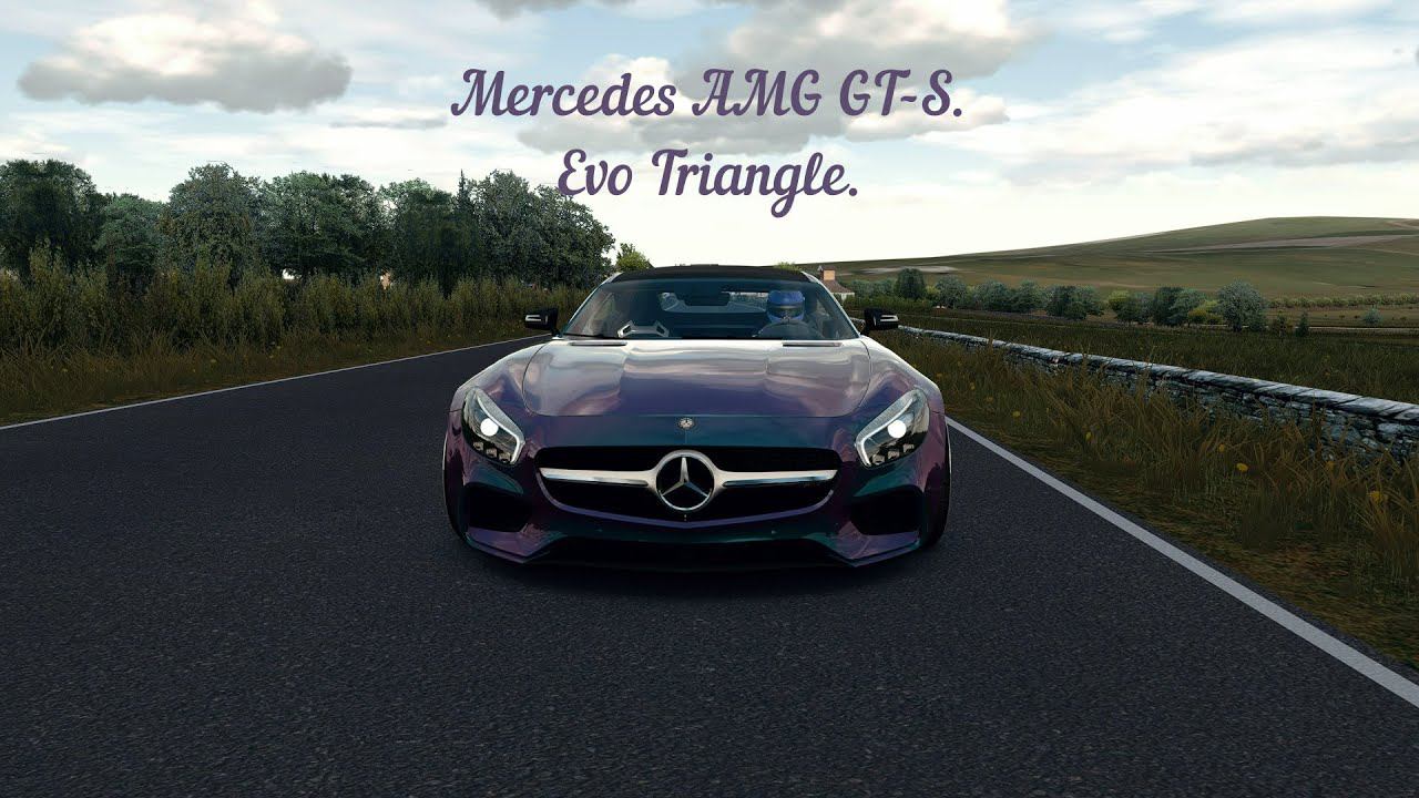 Mercedes AMG GT-S - Evo Triangle | Assetto Corsa.